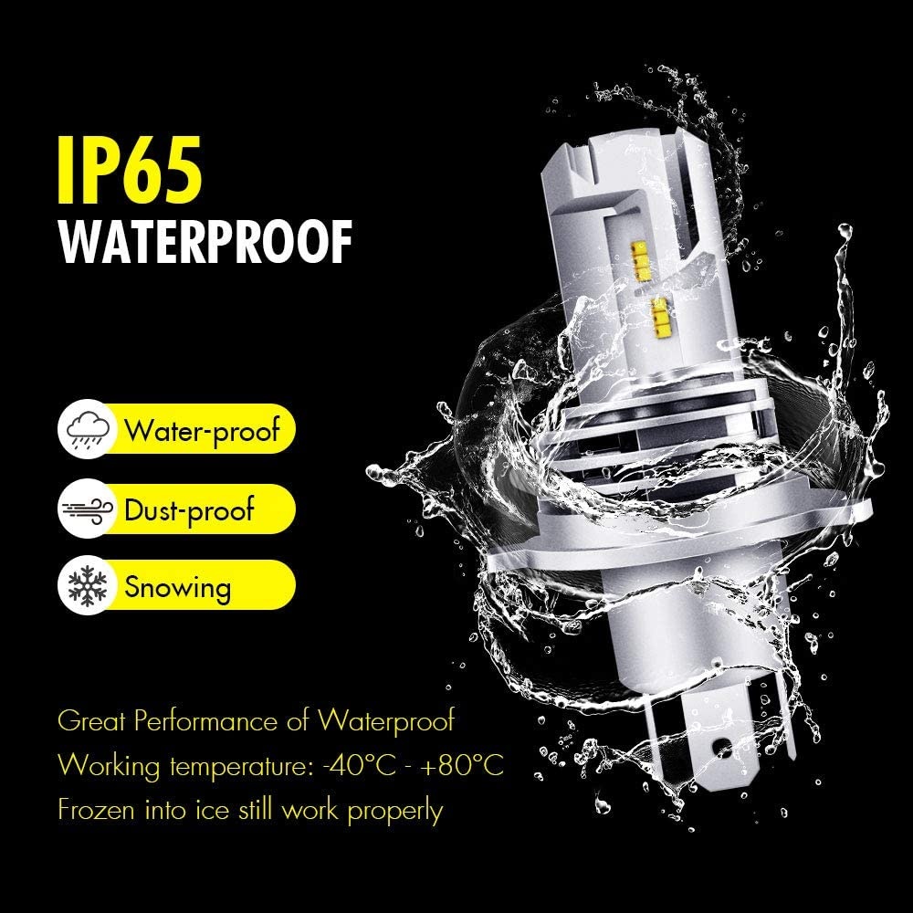 2 x LED H4 Headlights Bulbs Lamp Car Truck Lights Vehicle 12V 24V